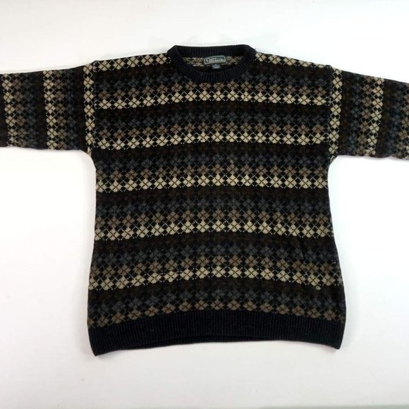 croft & barrow | Sweaters | Vintage Mens Xl Craft Barrow Geometric ...